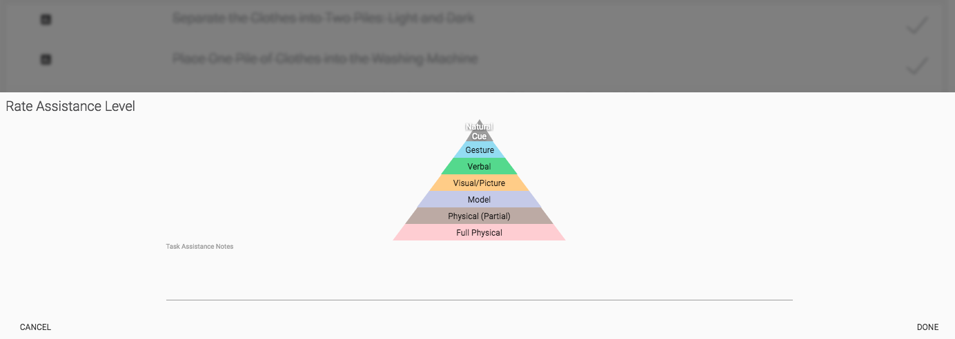 Adding Levels of Assistance in Goal Guide - Cognitopia Website